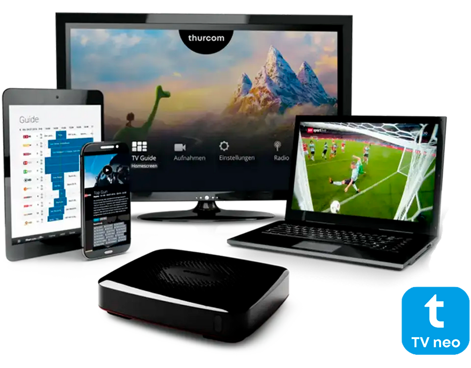 TV-Angebote mit Replay und Aufnahme – Thurcom